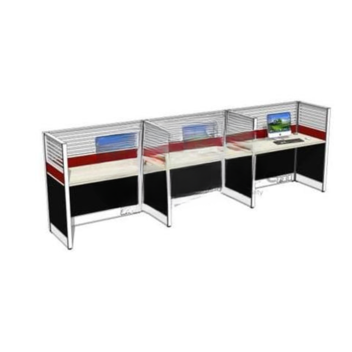 Meja Partisi Workstation Kantor Meja Kerja Kantor Aditech - Meja Kantor